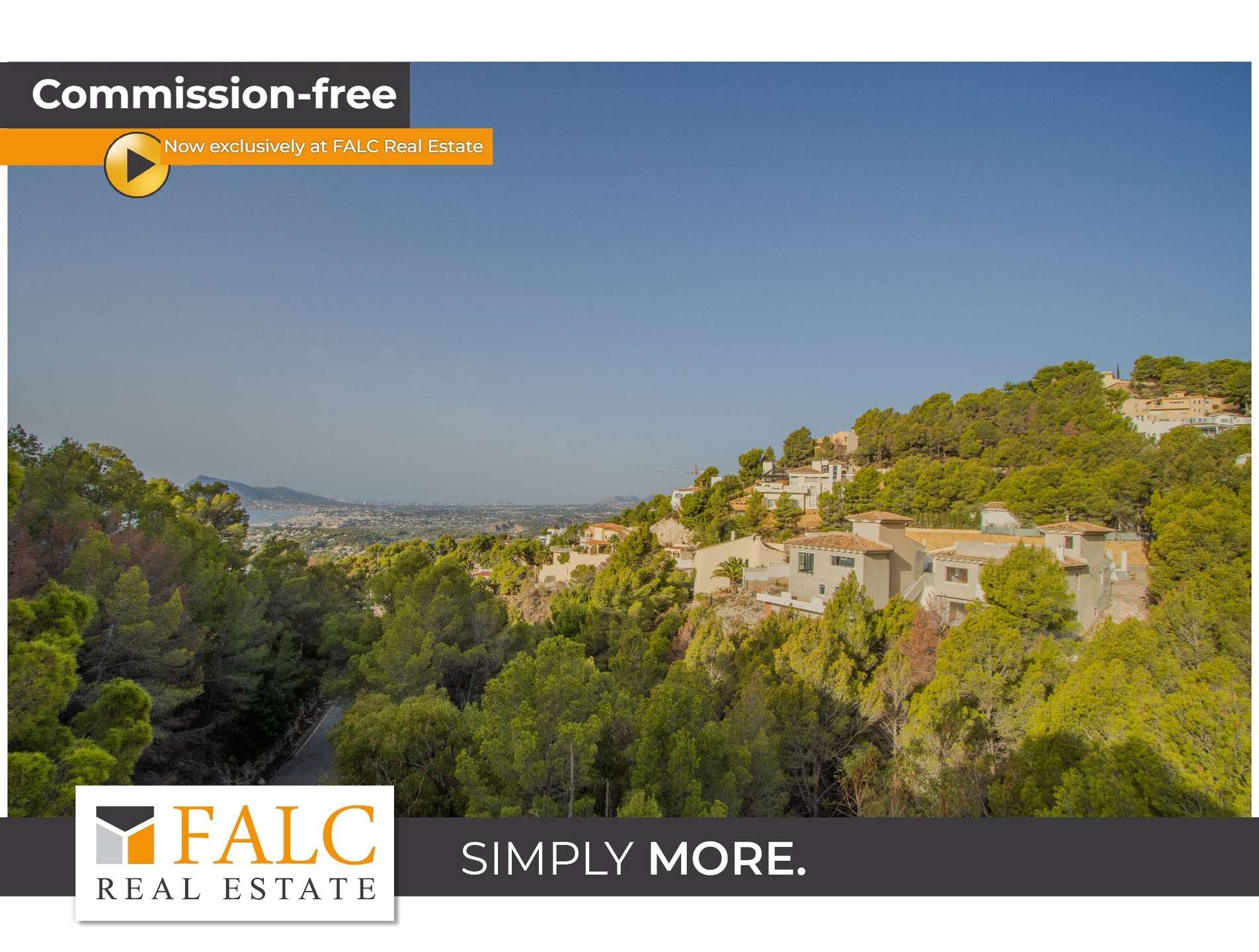 TOP plot in ALTEA HILLS with sea views